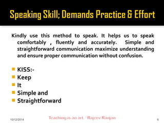 Speaking Skill | PPT