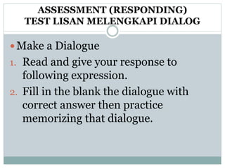 Assignment Speaking skill | PPTX