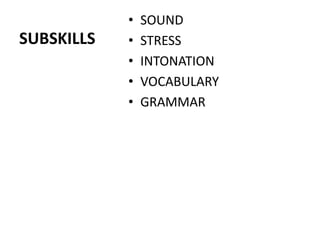 Speaking skill reeba | PPTX