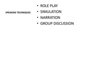 Speaking skill reeba | PPTX