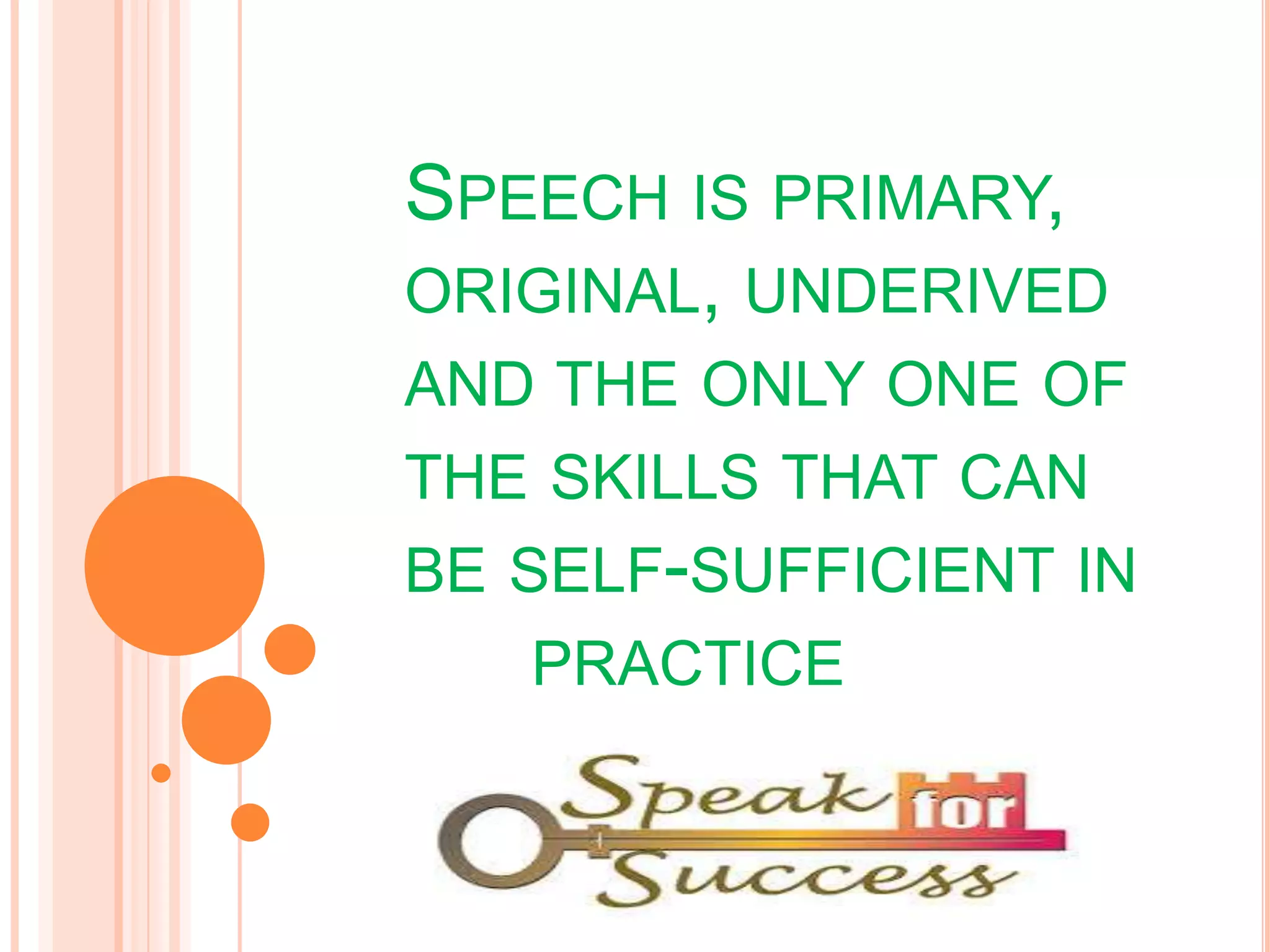 speakingskills. Ppt | PDF
