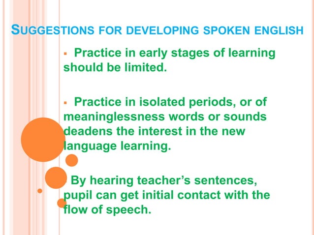 speakingskills. Ppt | PDF