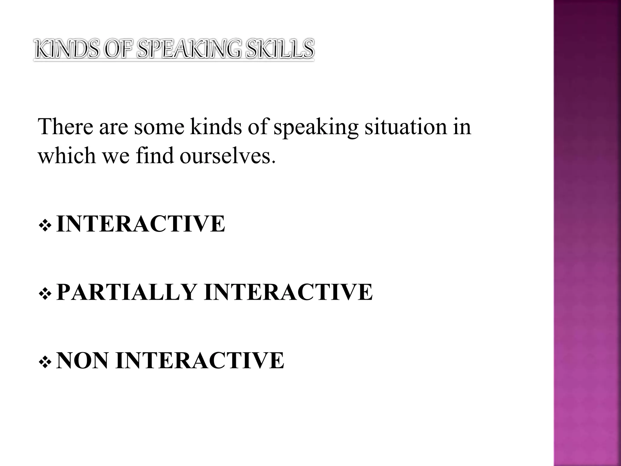 Speaking skills | PPTX