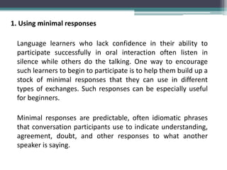 Speaking skills | PPTX