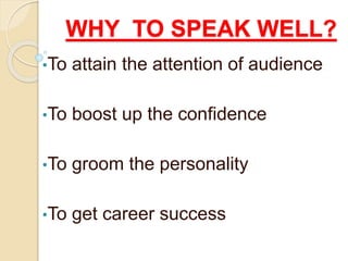 Speaking skills | PPT