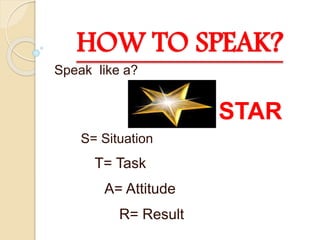Speaking skills | PPT