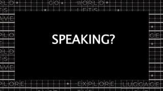 Speaking skills | PPTX