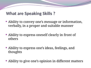 Speaking skills.pptxvndfdgj,kjhgfdsdfdbvc | PPTX