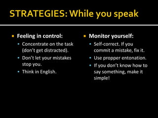 Speaking strategies | PPTX
