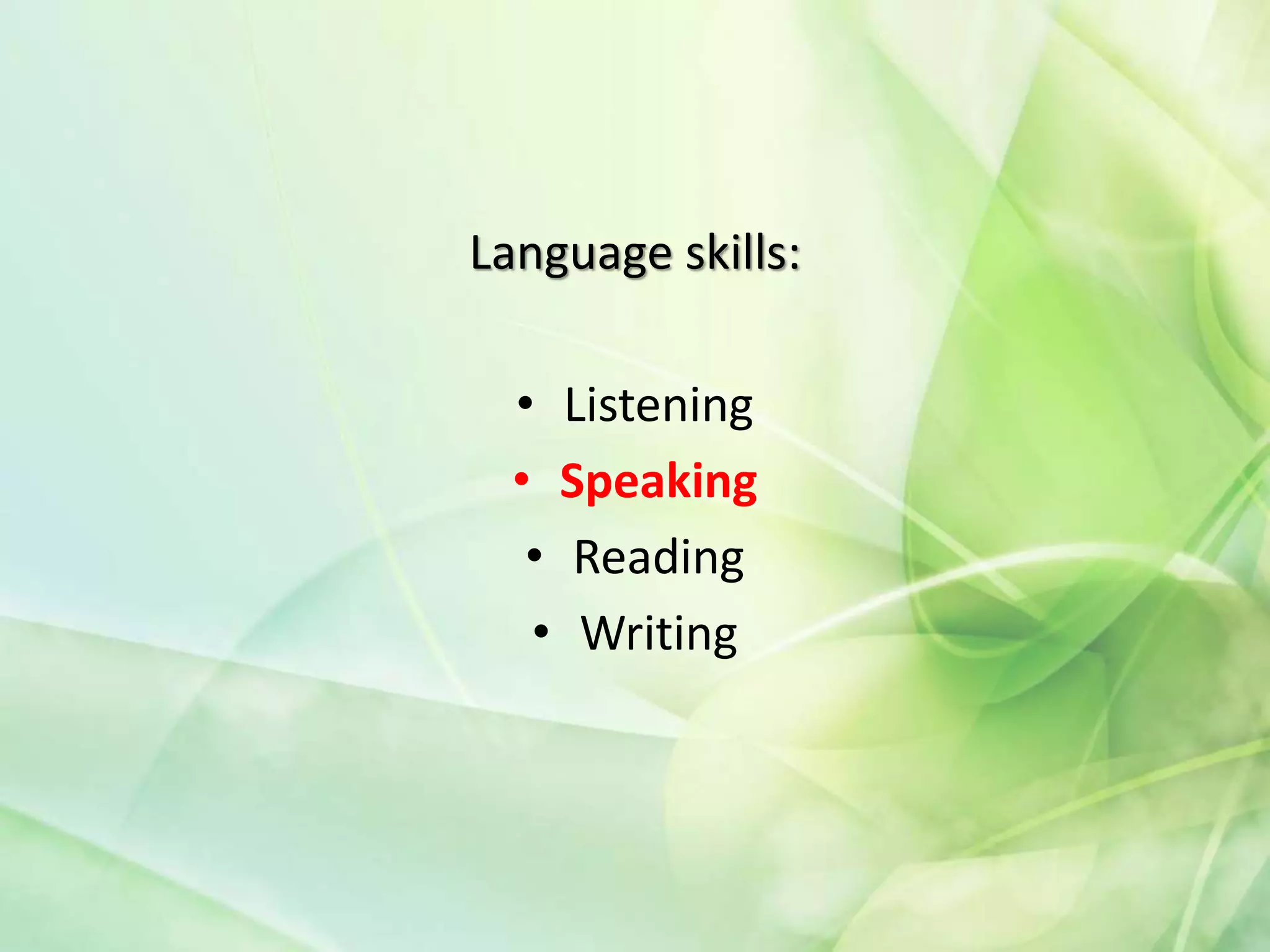 Speaking strategies | PPT