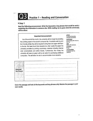 Speaking task 3 | PDF