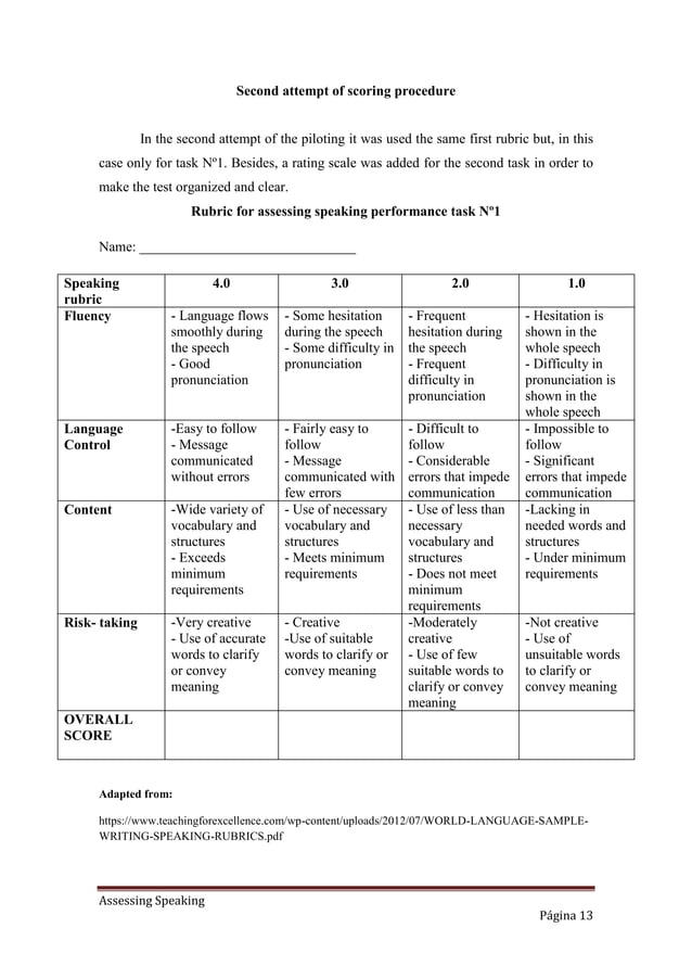 Speaking tasks | PDF
