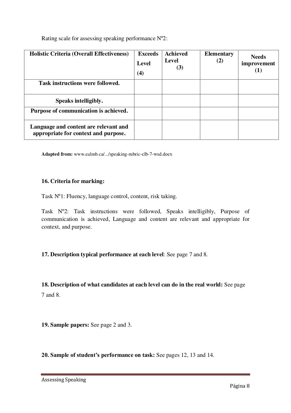 Speaking Tasks speaking-tasks