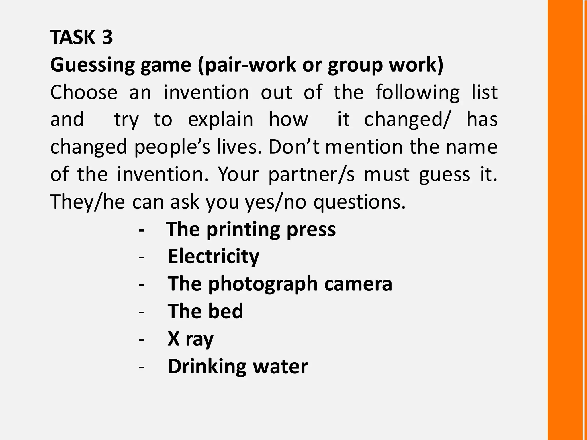 Speaking tasks | PPT