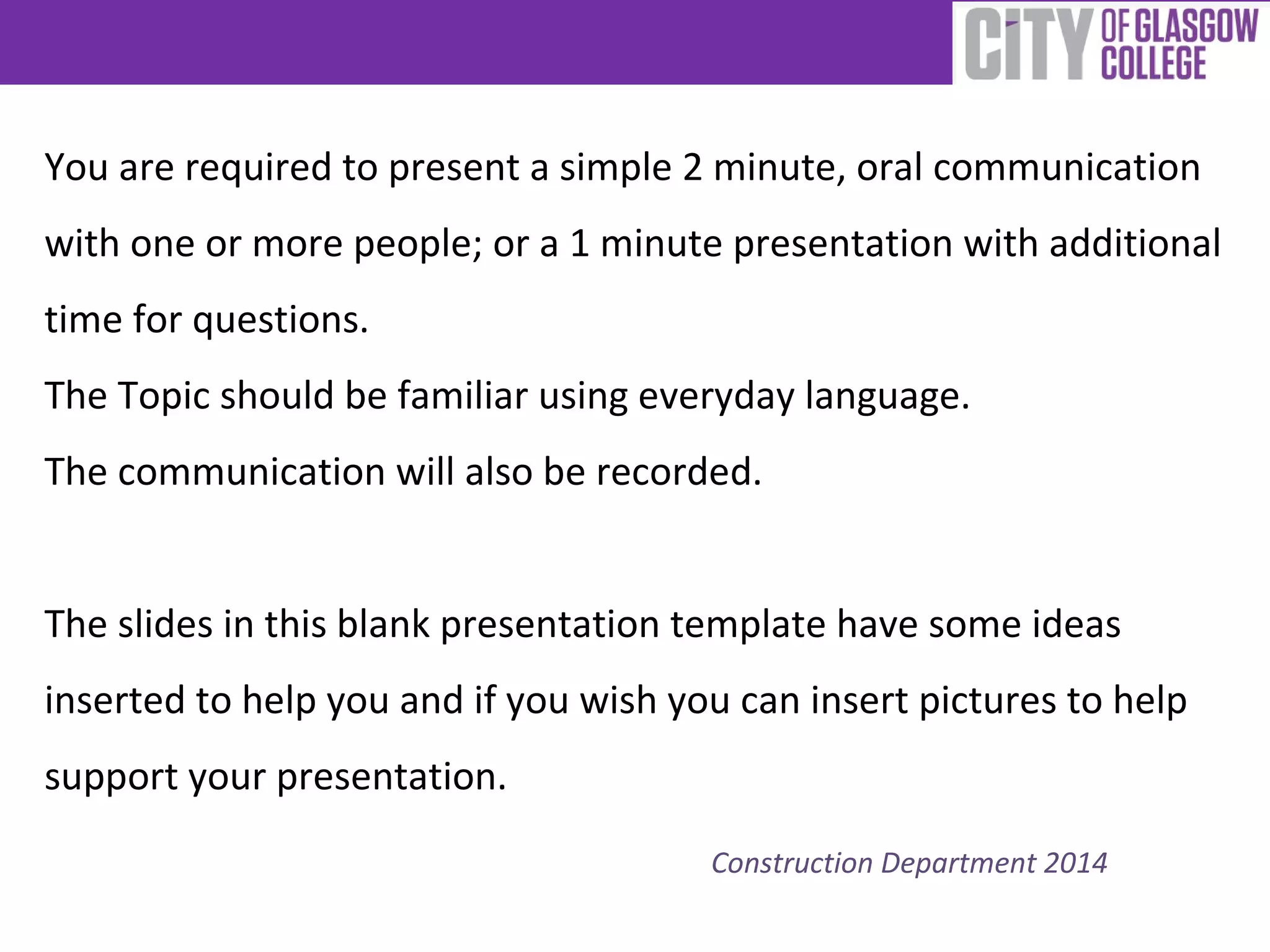 Speaking Exercise 7 | PPT