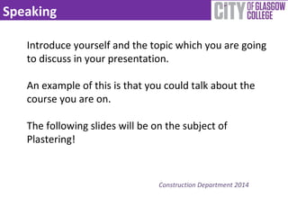 Speaking Exercise 7 | PPT