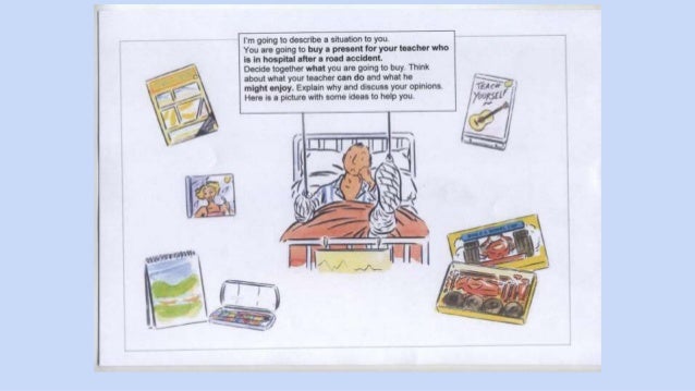 Speaking test. pet part 2