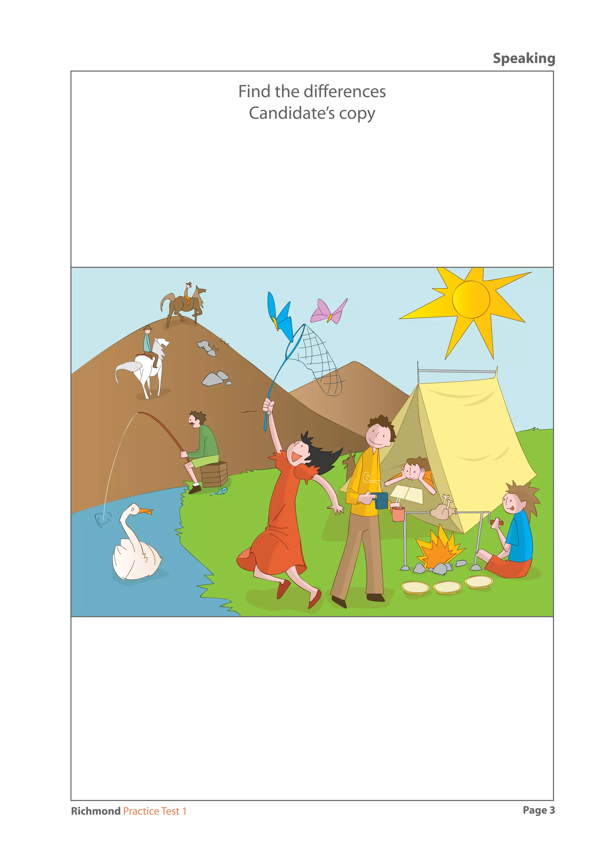 Speaking test 1 | PDF