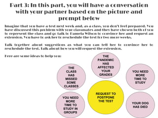 SPEAKING TEST 1 LEVEL 3 sample test.pptx
