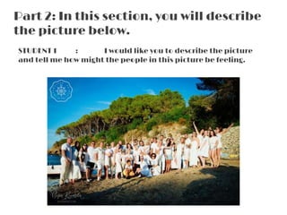 SPEAKING TEST 1 LEVEL 3 sample test.pptx