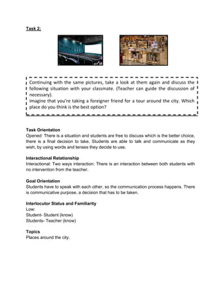 Speaking Test Design | DOCX