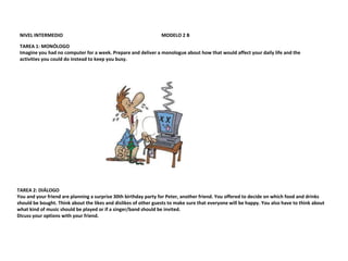 Speaking test sheetsthird term | PPT