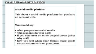 SPEAKING ORAL SPEAKING ORAL SPEAKING ORAL | PPTX