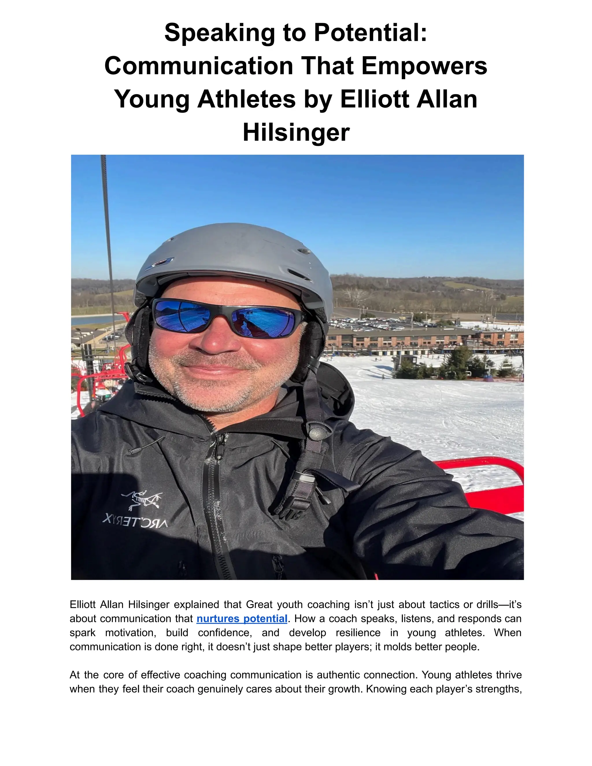 Speaking to Potential_ Communication That Empowers Young Athletes by ...