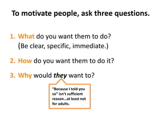 Speak like a leader to motivate and inspire | PDF
