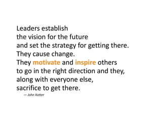 Speak like a leader to motivate and inspire | PDF
