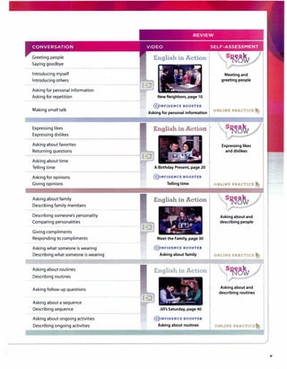 Speak now 1 student's book | PDF