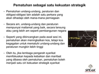 Speak pengurusan pematuhan hari 2 ppt | PPTX