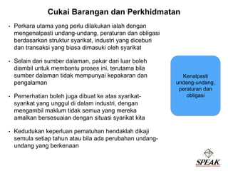 Speak pengurusan pematuhan hari 2 ppt | PPTX