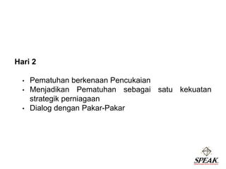 Speak pengurusan pematuhan hari 2 ppt | PPTX