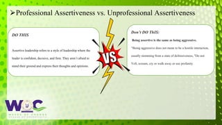 Speak Up and Stand Out: Assertiveness Skills for Women in the Workplace ...