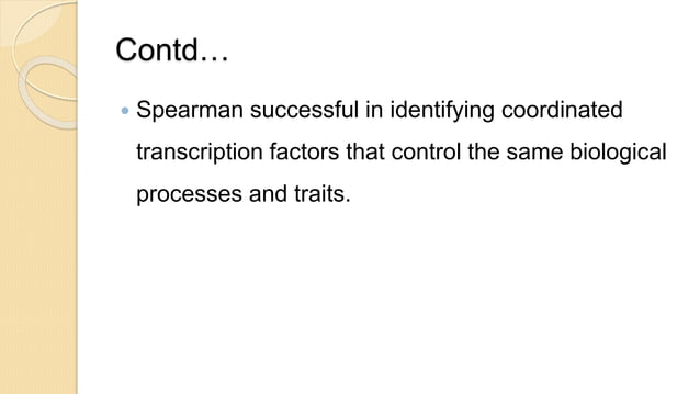 Spearman’s rank correlation | PPTX