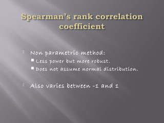 Spearman’s Rank Correlation Coefficient | PPT