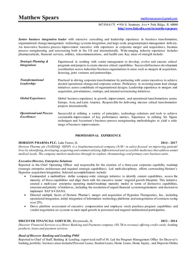 Matthew Spears Resume | PDF