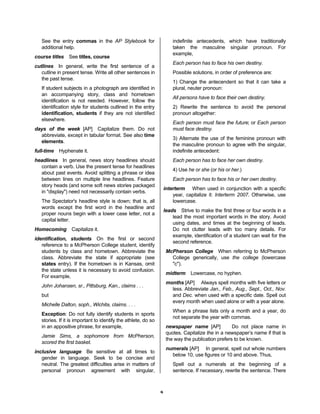 Spec Stylesheet | PDF