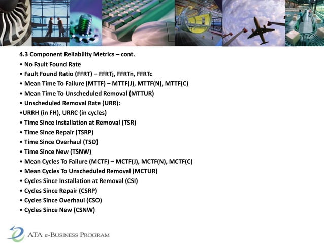 Spec 2000 Reliability aviation standards | PDF | Air Travel | Travel Type