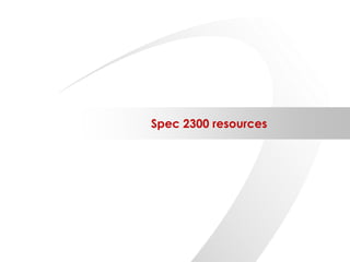 Spec 2300 Common and Unique Design Features | PDF | Technology & Computing