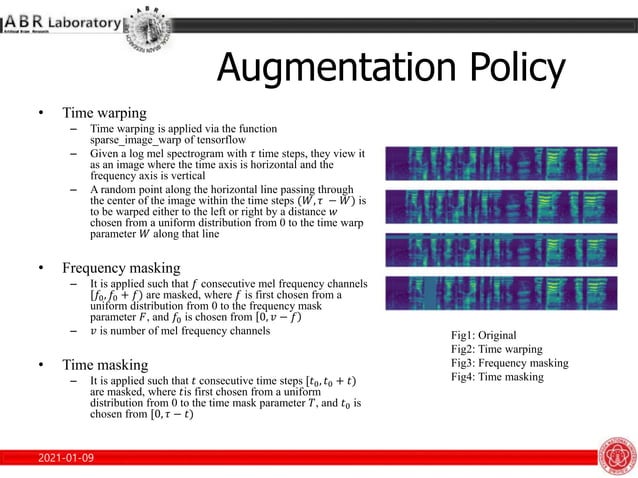 SpecAugment review | PPT