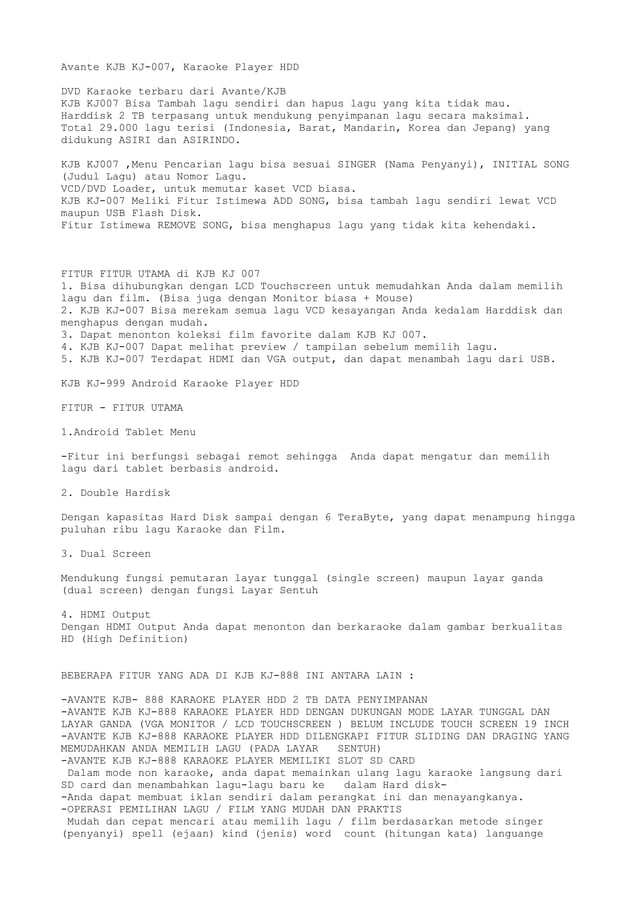 STAR AUDIO-JUAL BELI CARI PAKET ALAT PERLENGKAPAN PERANGKAT SOUND SYSTEM KARAOKE BMB JBL YAMAHA ...