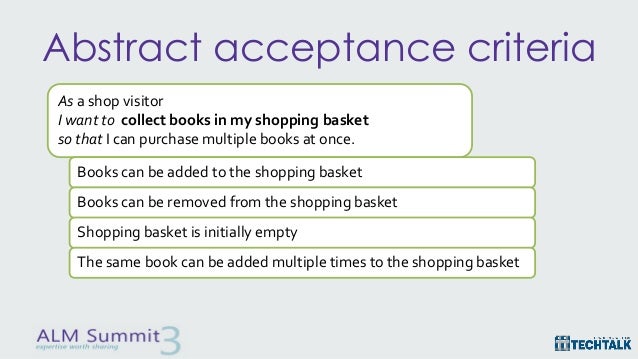 Specification-By-Example with Gherkin