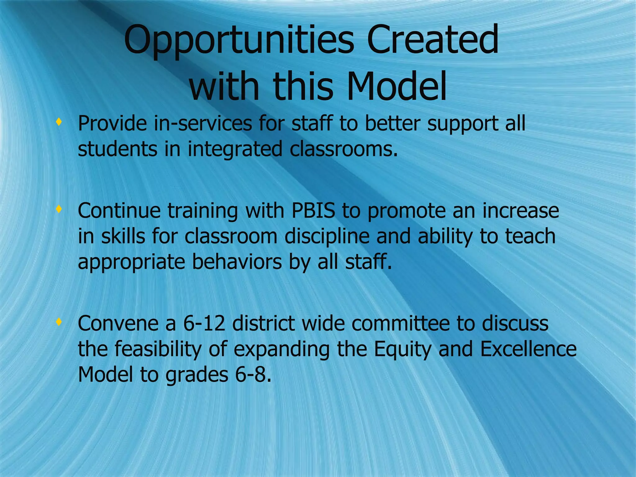 FHS Special Education Model | PPT