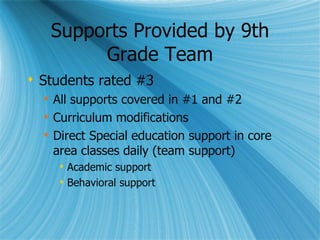 FHS Special Education Model | PPT