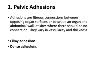 Gynecological causes of chronic pelvic pain | PPTX