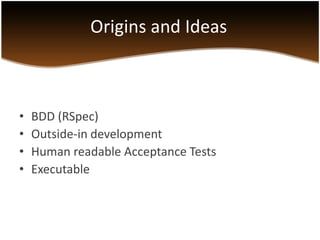 Specflow: One Step closer to Executable Specifications | PPTX | Programming Languages | Computing