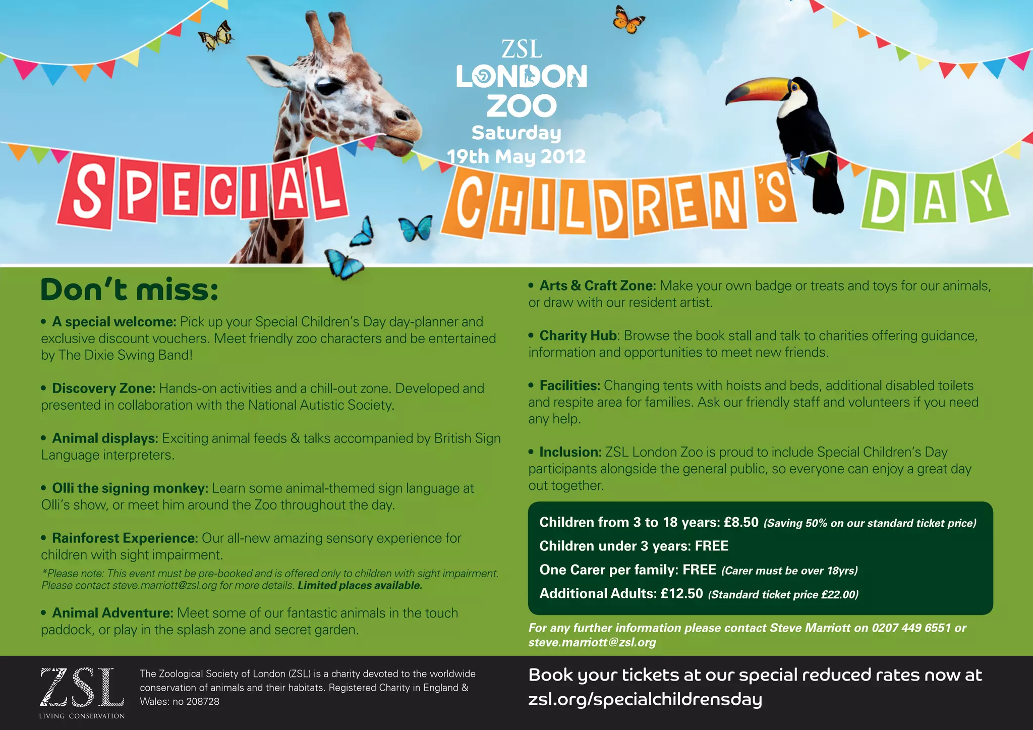 Special childrens day - London Zoo | PDF