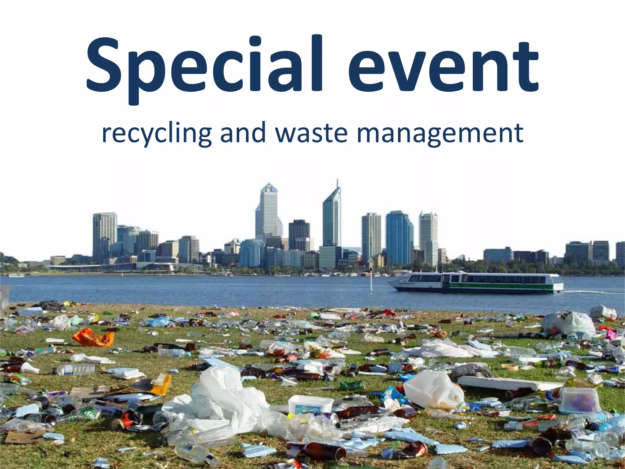 Special Event Recycling | PDF